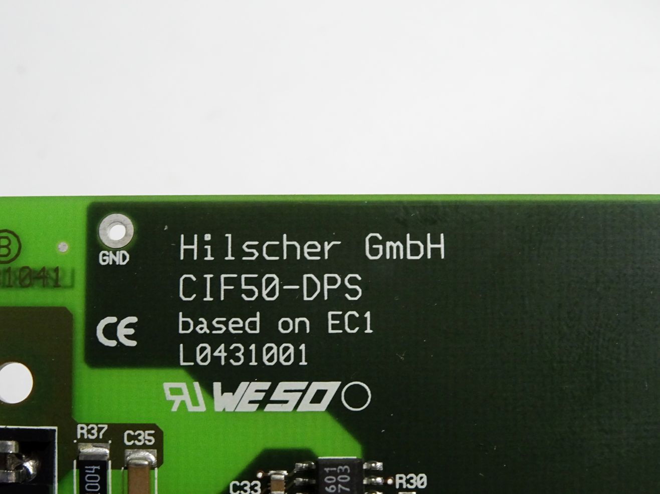 Hilscher CIF50-DPS based on EC1 L0431001 PC-Karte PCI PROFIBUS DP-Slave ...
