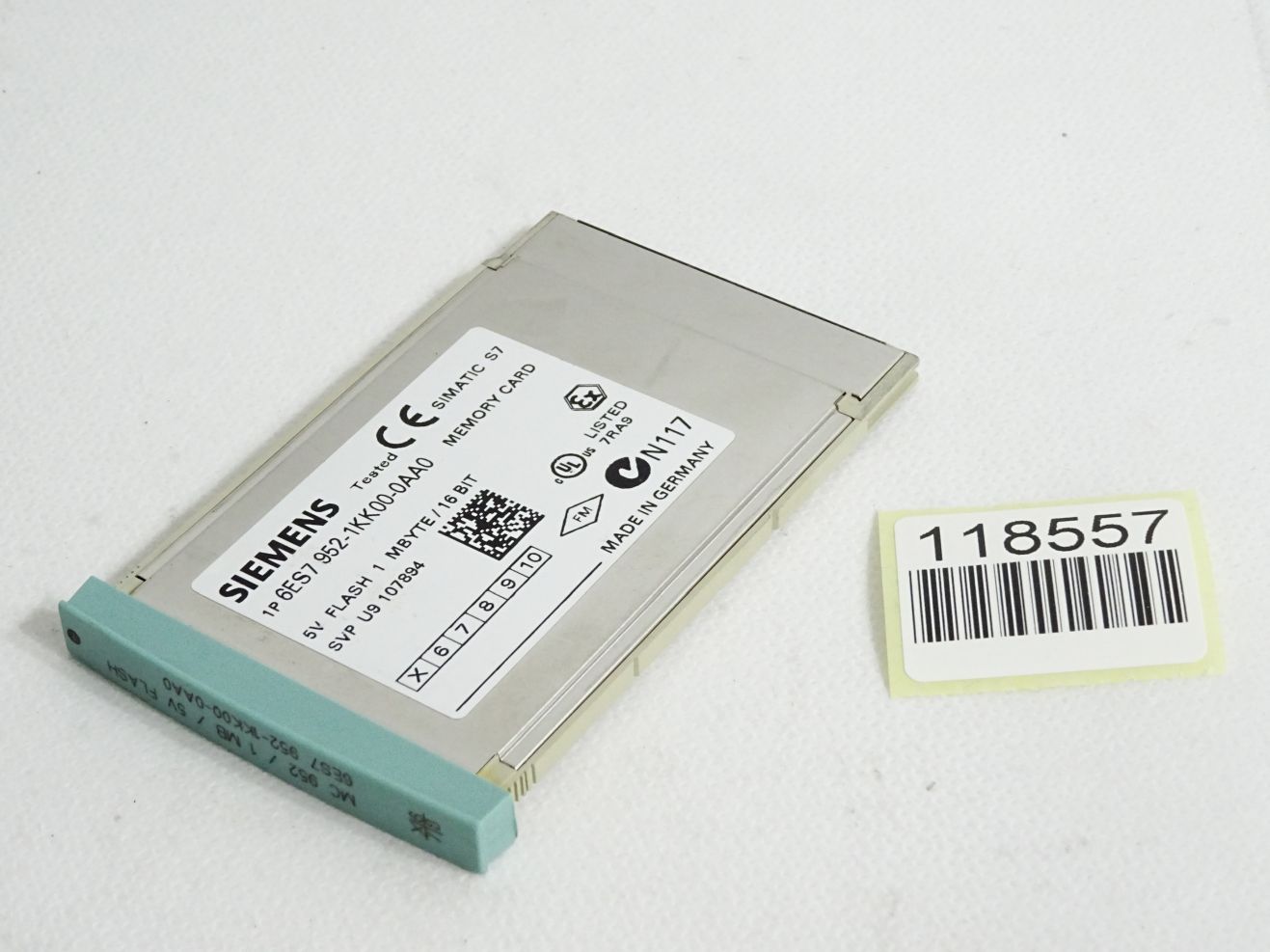 Siemens Memory Card 1MB 6ES7952-1KK00-0AA0 6ES7 952-1KK00-0AA0 | Maranos.de