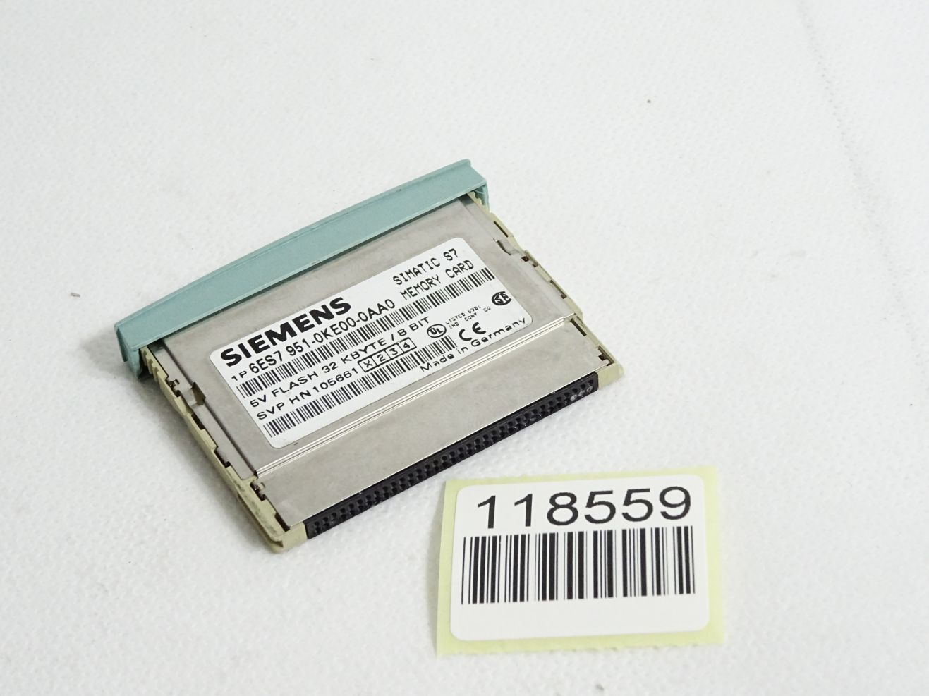 Siemens Memory Card 32KB 6ES7951-0KE00-0AA0 6ES7 951-0KE00-0AA0 ...