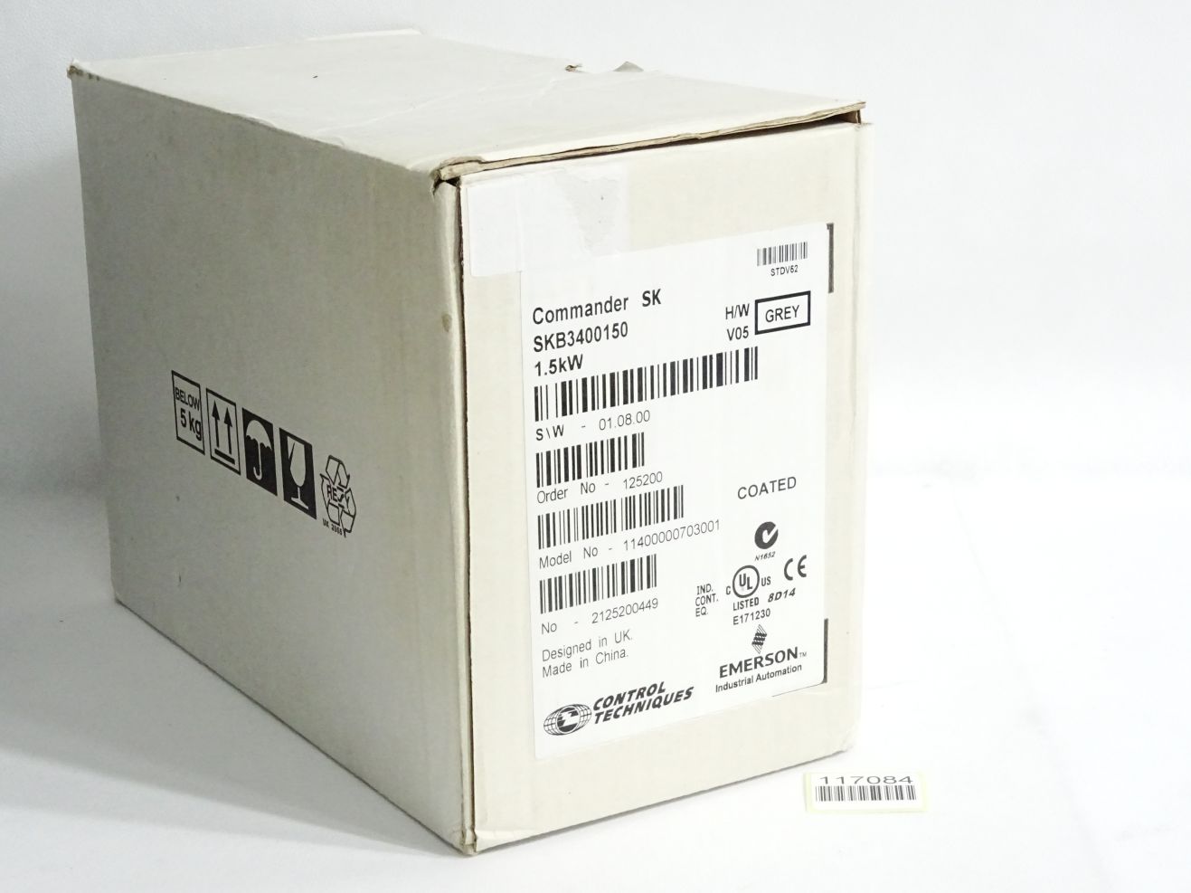 Emerson Control Techniques SKB3400150 1.5kW / Neu OVP -Gehäuse leicht ...