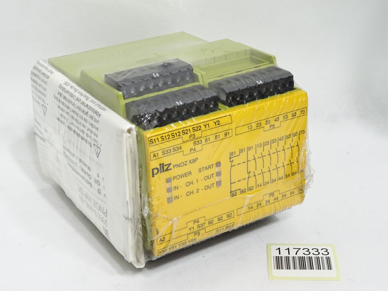 Pilz 777609 NOZ X9P 24VDC 7n/o 2n/c 2so Sicherheitsschaltgerät / Neu OVP | Maranos.de